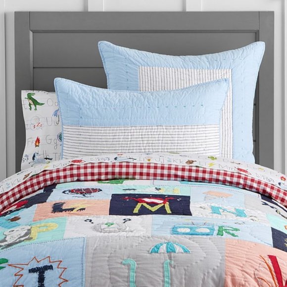 Pottery Barn Kids | Bedding | Discontinued Pottery Barn Animal Alphabet Bedding Set Twin Size ...